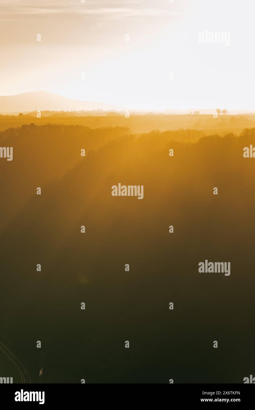 The sun shines through gap hi-res stock photography and images - Alamy
