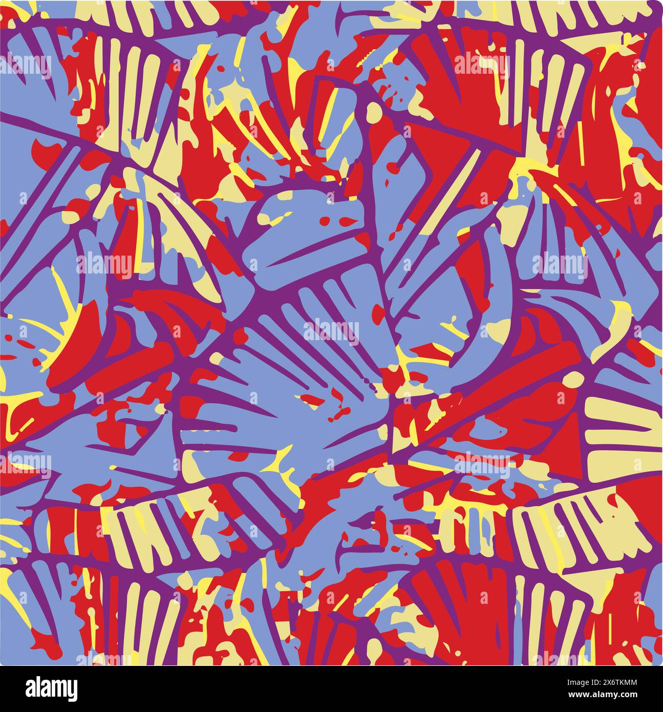 Abstract pattern with geometric shape and graphical seamless vector ...