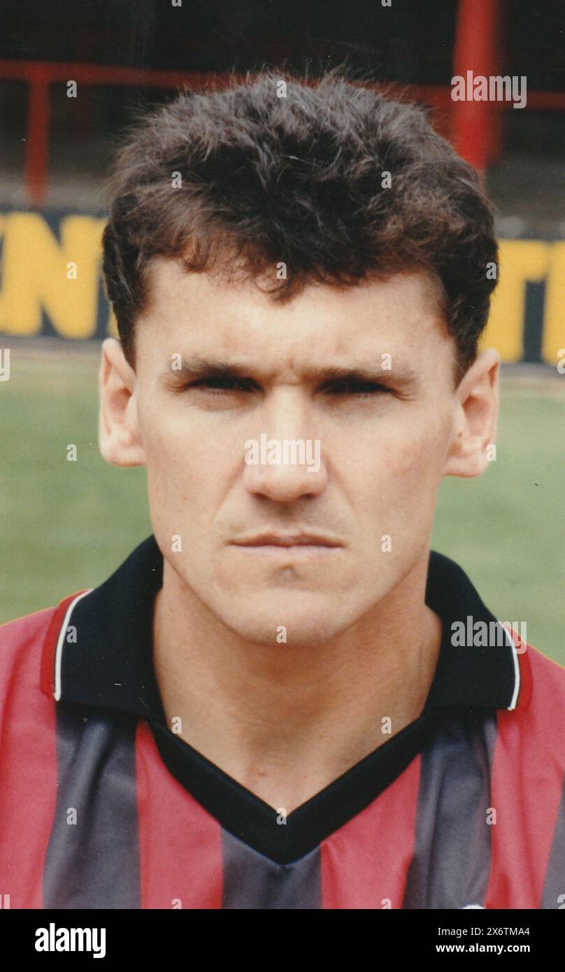 TREVOR AYLOTT, AFC BOURNEMOUTH, 1990 PIC MIKE WALKER,1990 Stock Photo ...