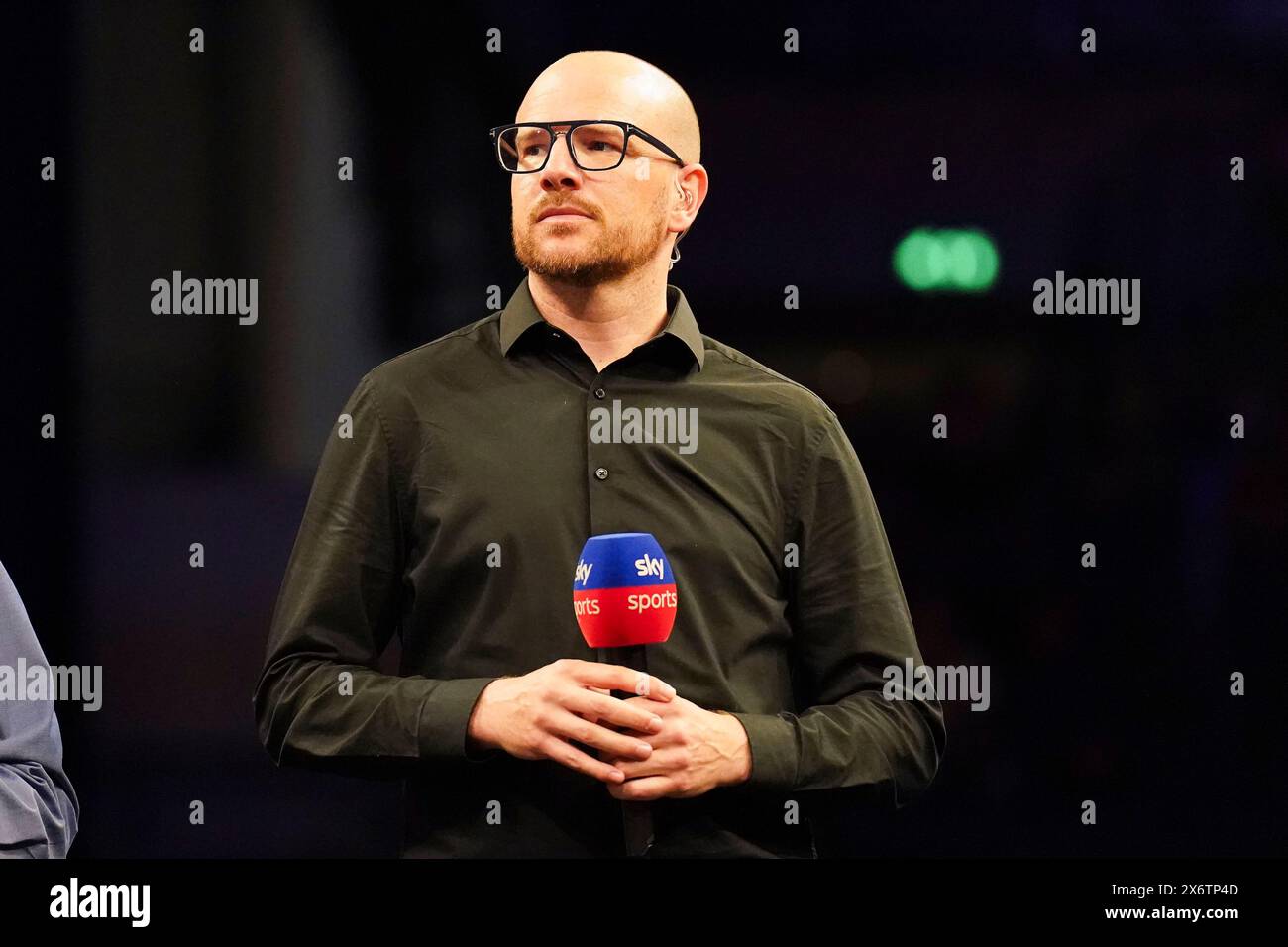 Sheffield, UK. 16th May, 2024. Sky Sports Presenter Mark Webster during ...