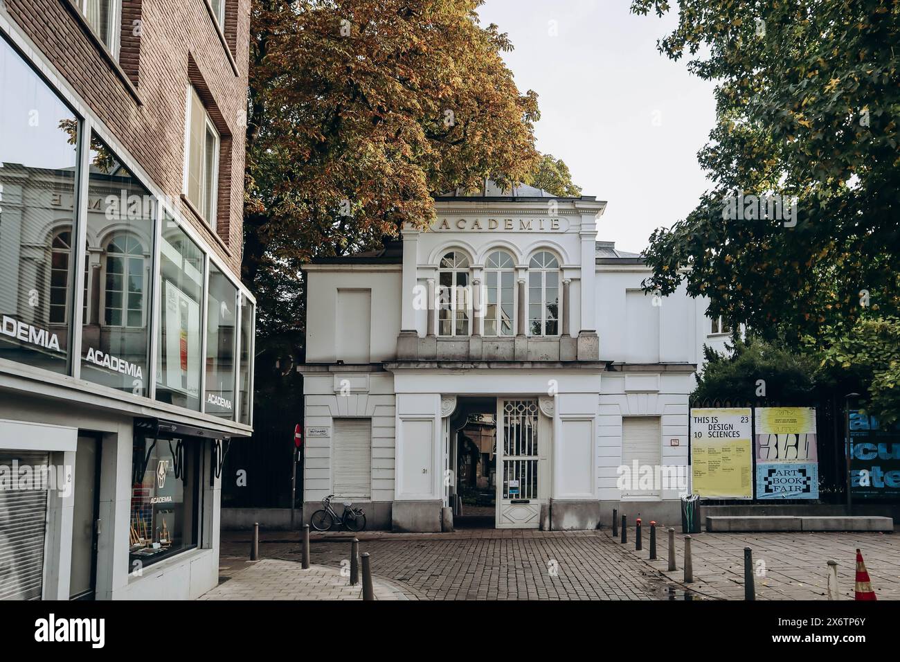 The Royal Academy of Fine Arts Antwerp, an art academy located in ...