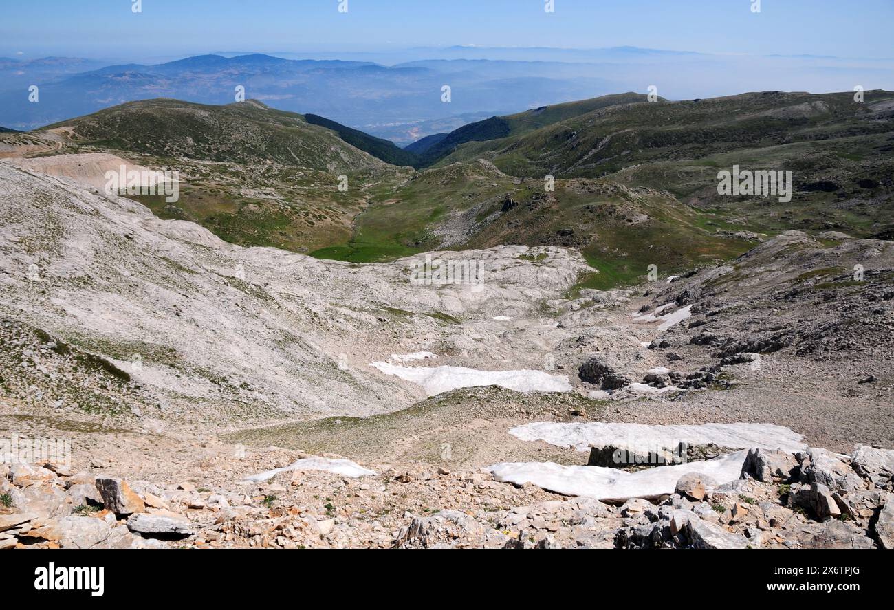 Uludag, located in Bursa, Turkey, is an important tourism spot of the ...