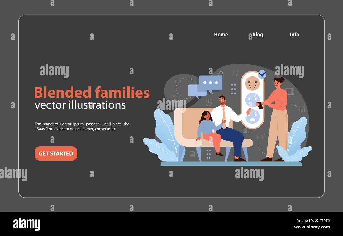 Family Therapy Concept. A therapist aids a couple in understanding ...