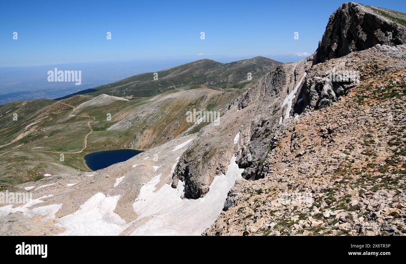Uludag, located in Bursa, Turkey, is an important tourism spot of the ...