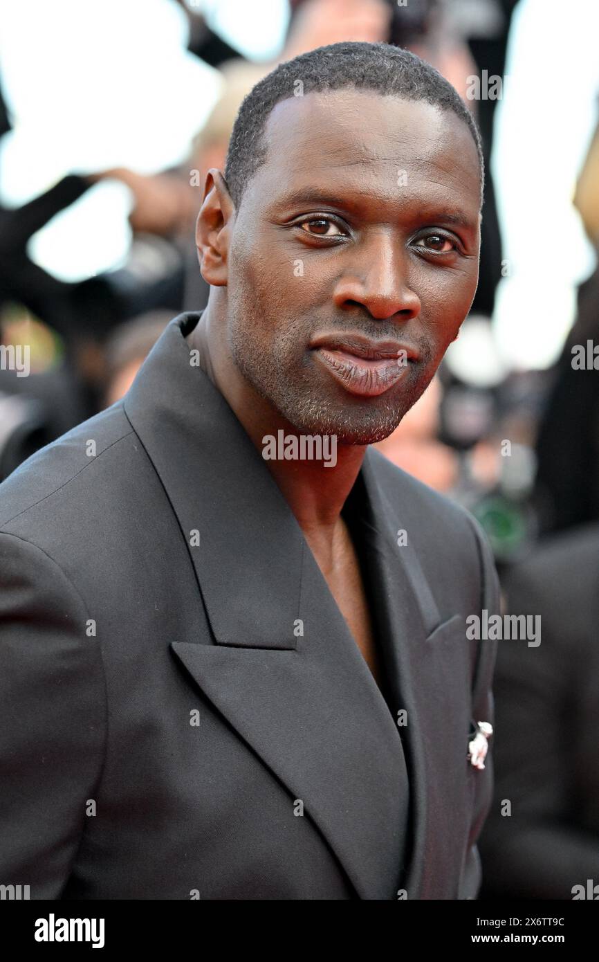 Cannes, France. 16th May, 2024. Omar Sy at the premiere of Megalopolis ...