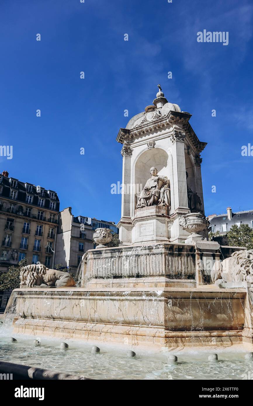 Place saint sulpice hi-res stock photography and images - Alamy