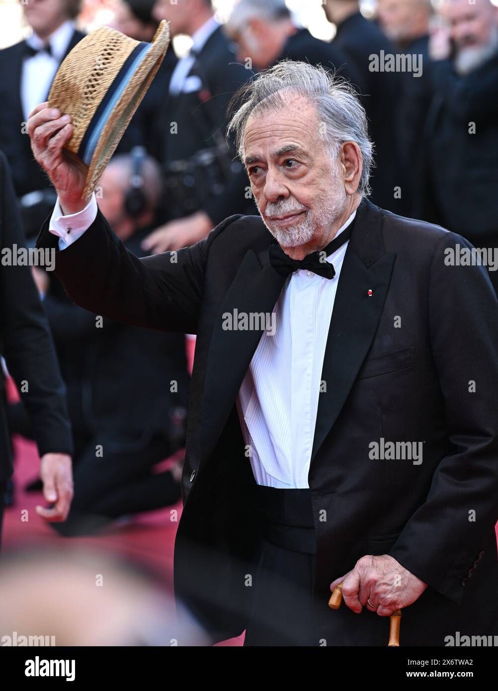 Cannes, France. May 16th, 2024. Francis Ford Coppola arriving at the Megalopolis premiere ...