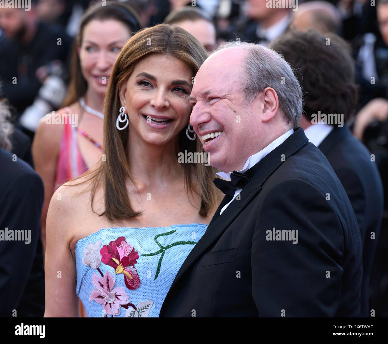Cannes, France. May 16th, 2024. Hans Zimmer arriving at the Megalopolis ...