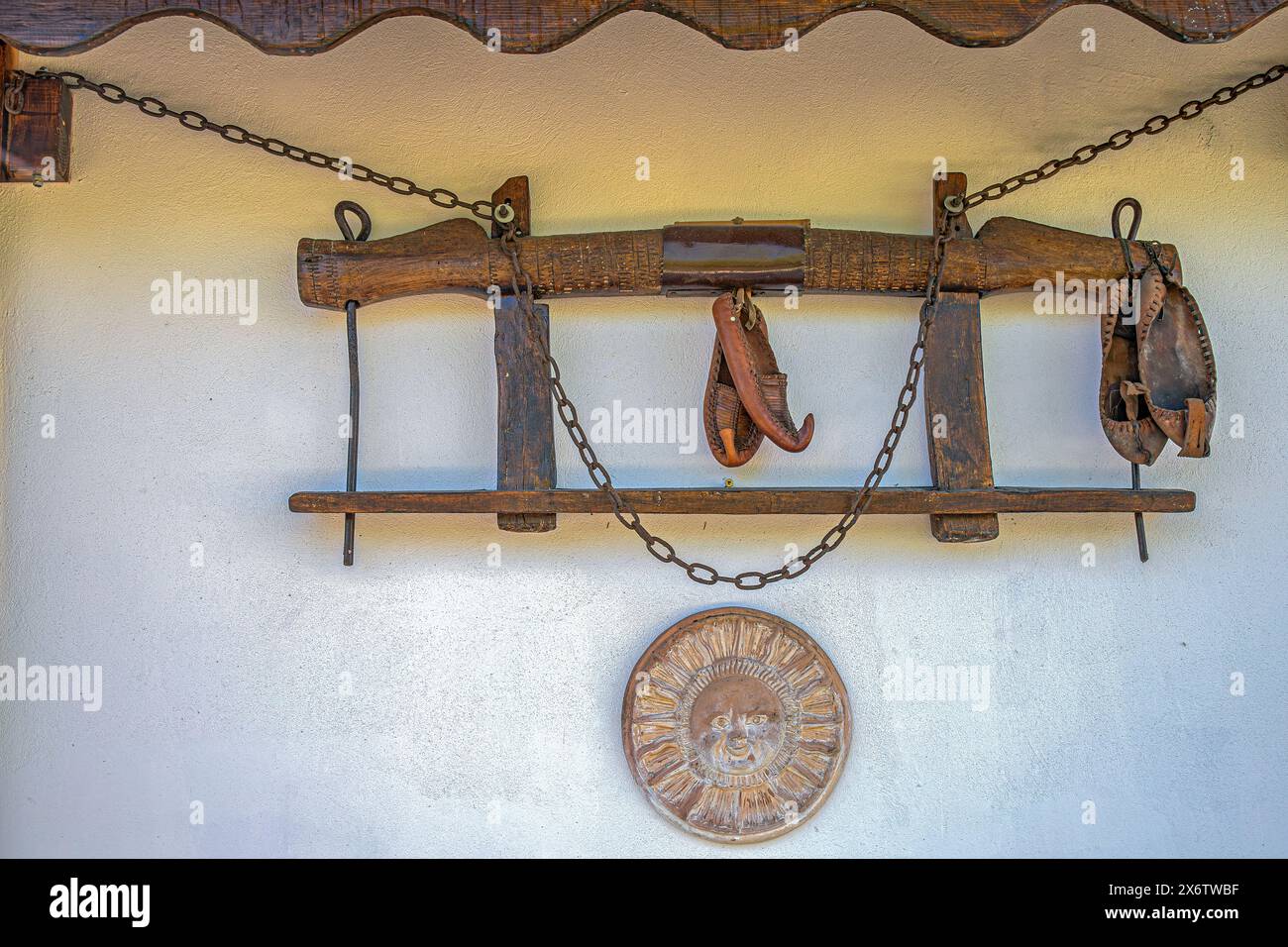 Wooden yoke hi-res stock photography and images - Alamy