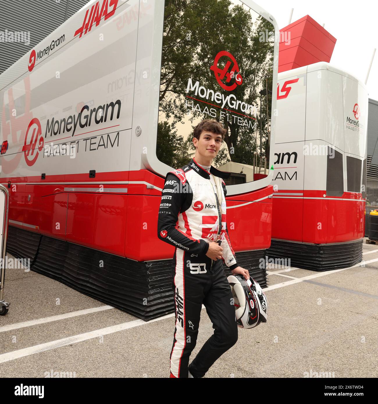 Imola, Italie. 16th May, 2024. BEARMAN Oliver, Ferrari Driver Academy ...