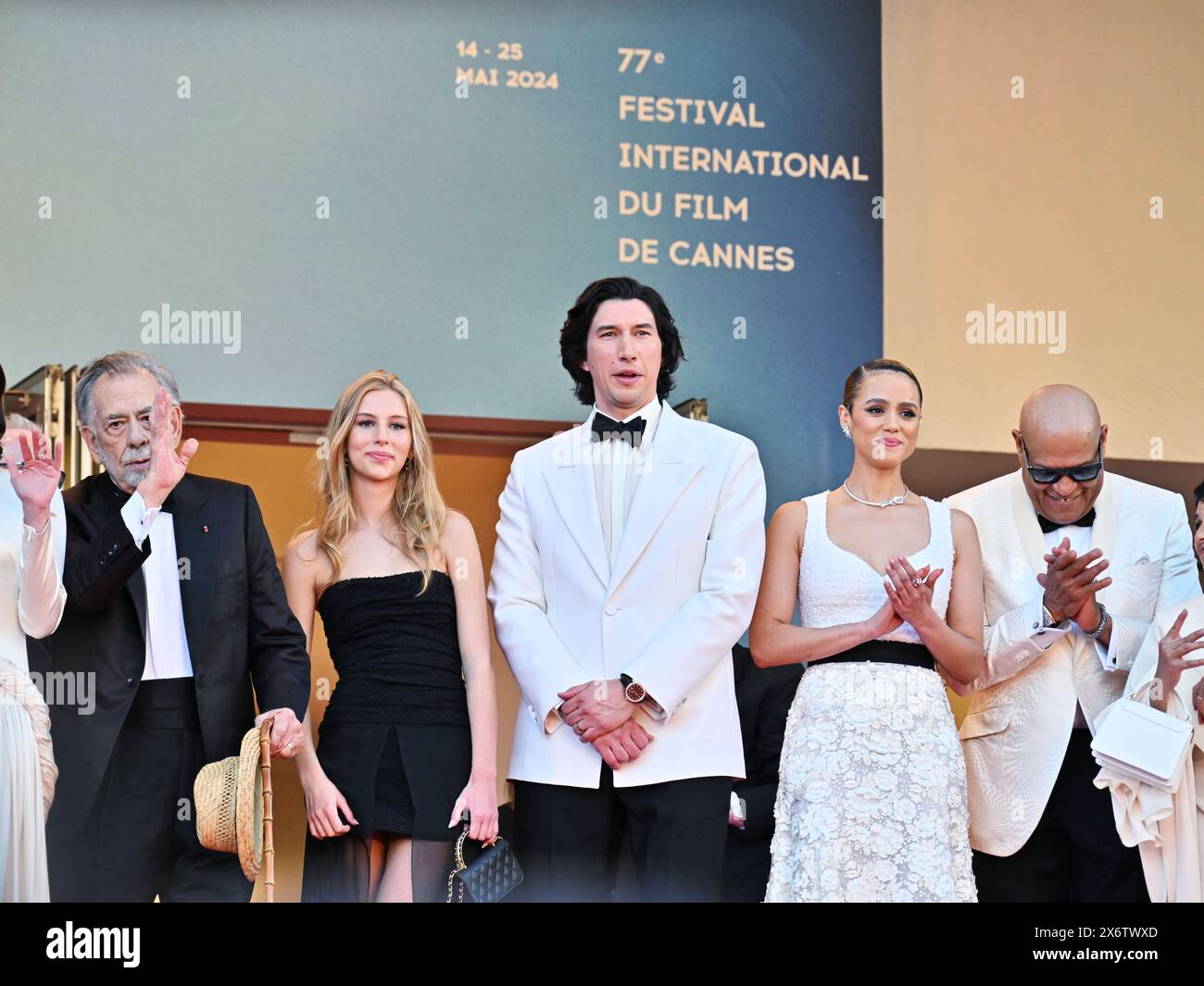 Cannes, 77th Cannes Film Festival 2024, Third Evening, Red Carpet of the Film “Megalopolis”. In ...