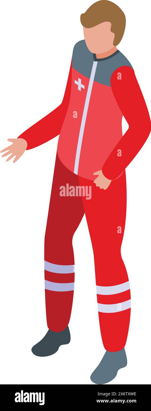 Man wearing life saver Stock Vector Images - Alamy