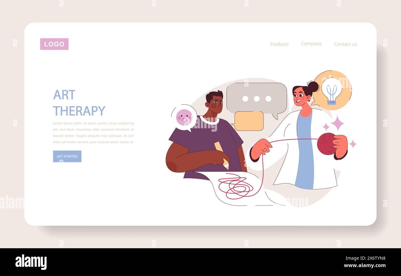 Therapeutic setting Stock Vector Images - Alamy