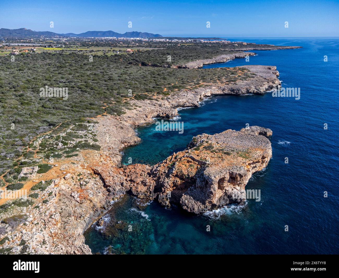 Bronze Age archaeological site, sa Ferradura, pre-Talaiotic period ...