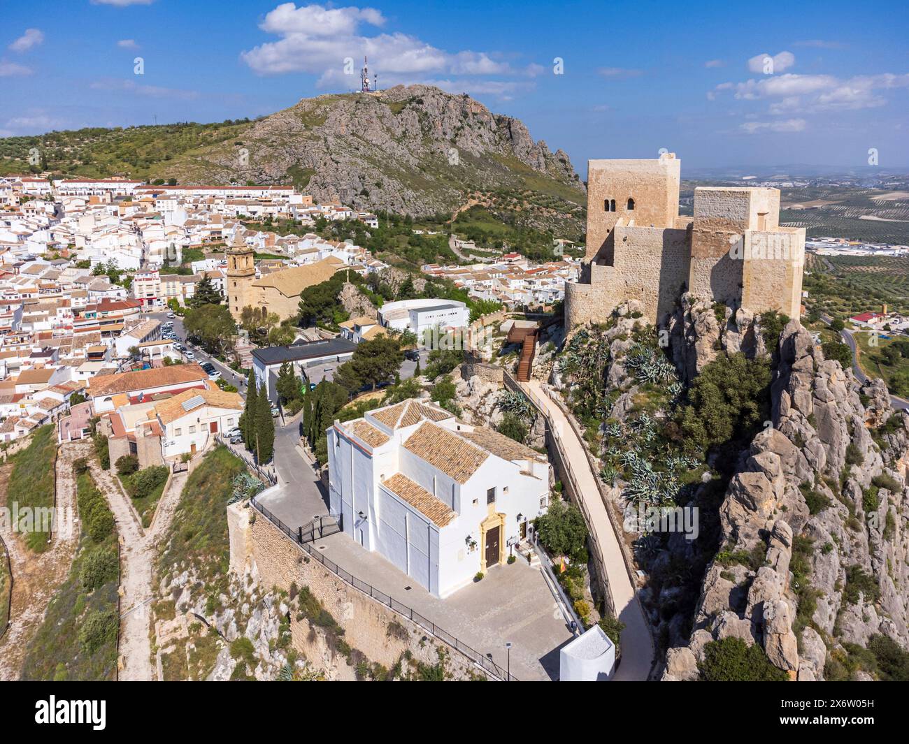 Luque, Islamic castle, Hermitage of the Rosary and Parish of Our Lady ...