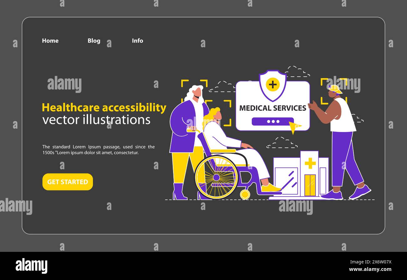 Tech Assisted Health concept. Ensuring medical services' availability ... Tech Assisted Health concept. Ensuring medical services' availability ...