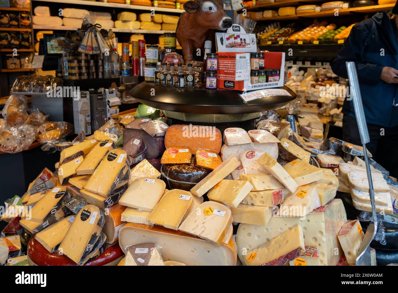 typical dutch cheese, Amsterdam, Netherlands Stock Photo - Alamy