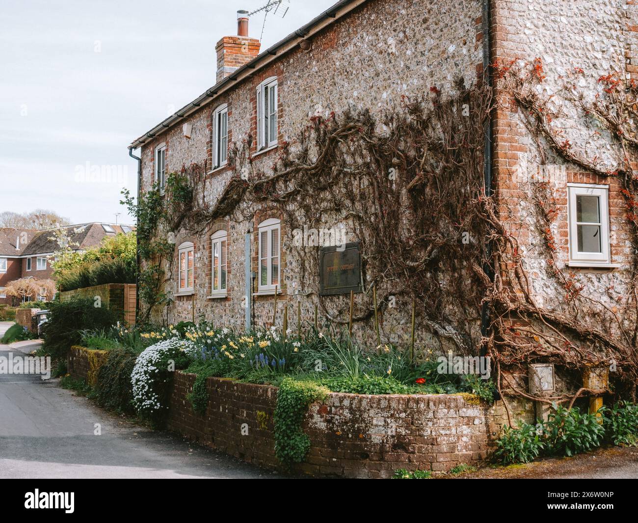 The old village of East Meon Stock Photo - Alamy
