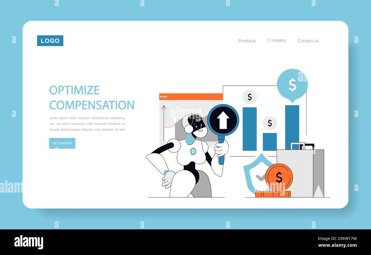 Optimize Compensation concept Robot and HR professional using data to ... Optimize Compensation concept Robot and HR professional using data to ...