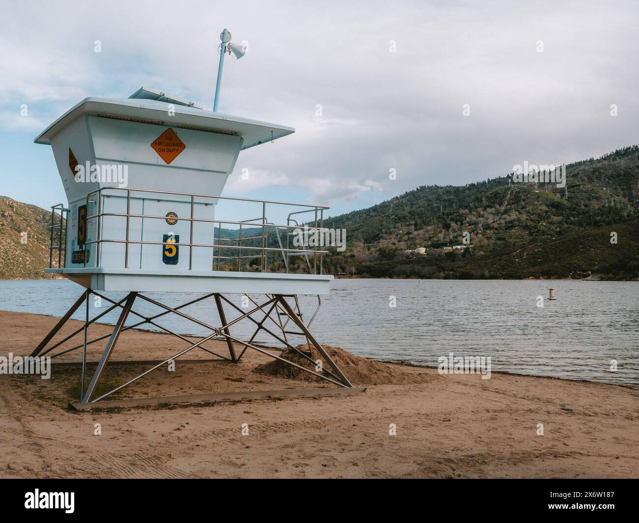 Silverwood Lake - Pacific Crest Trail Stock Photo - Alamy