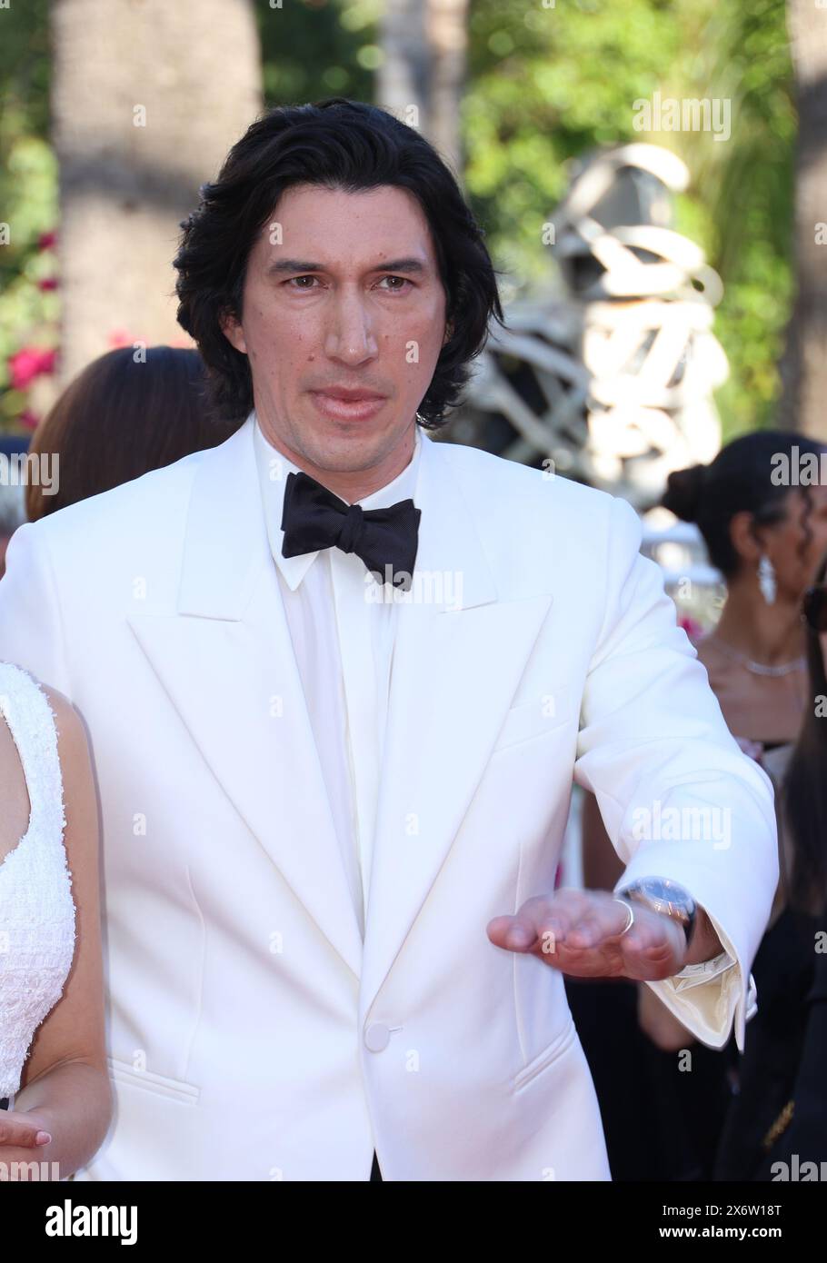 Adam Driver attends the "Megalopolis" Red Carpet at the 77th annual ...