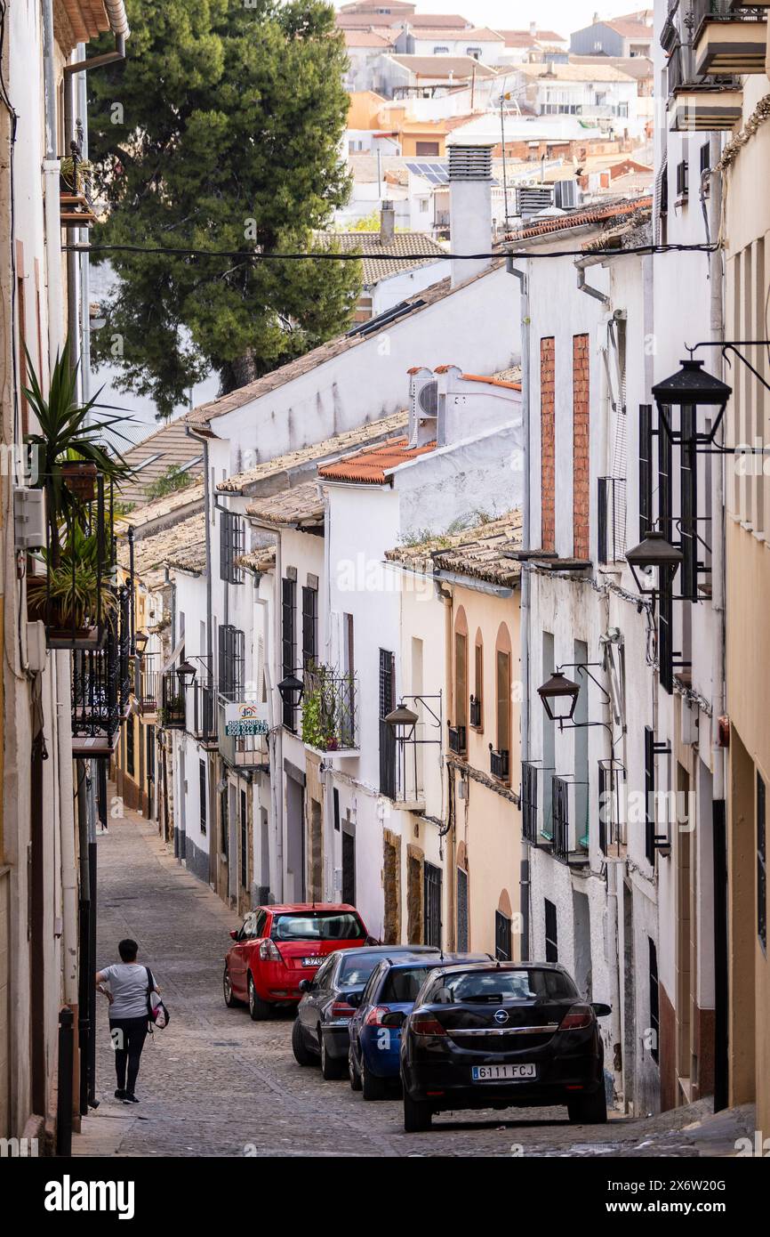 typical street, Úbeda, Jaén province, Andalusia, Spain Stock Photo - Alamy