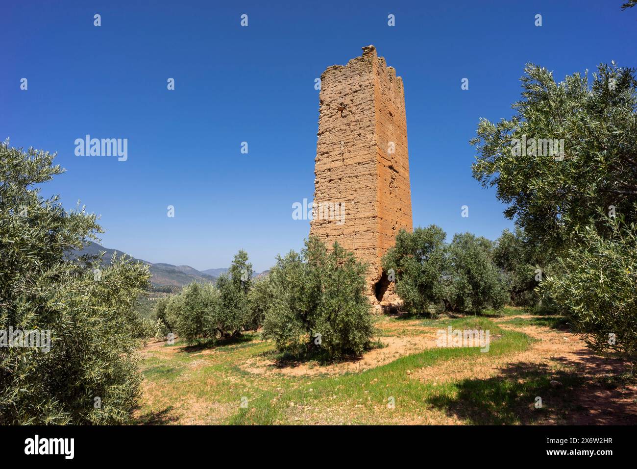towers of Santa Catalina, fortified tower from the Muslim period ...