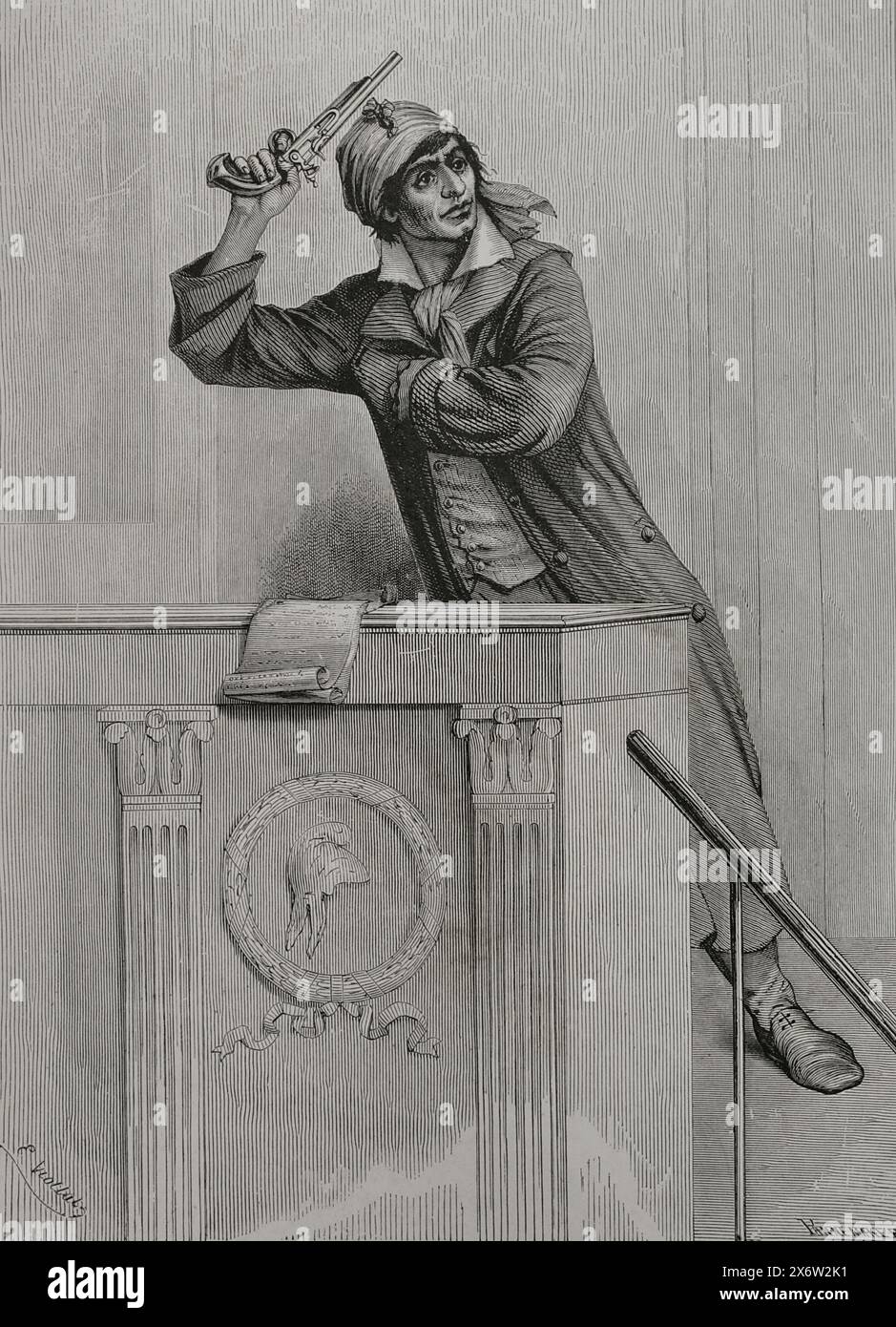 Jean-Paul Marat (1743-1793). French scientist and physician who became ...