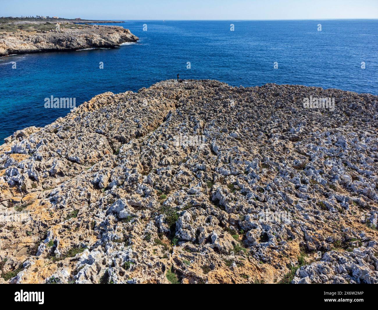 Bronze Age archaeological site, sa Ferradura, pre-Talaiotic period ...