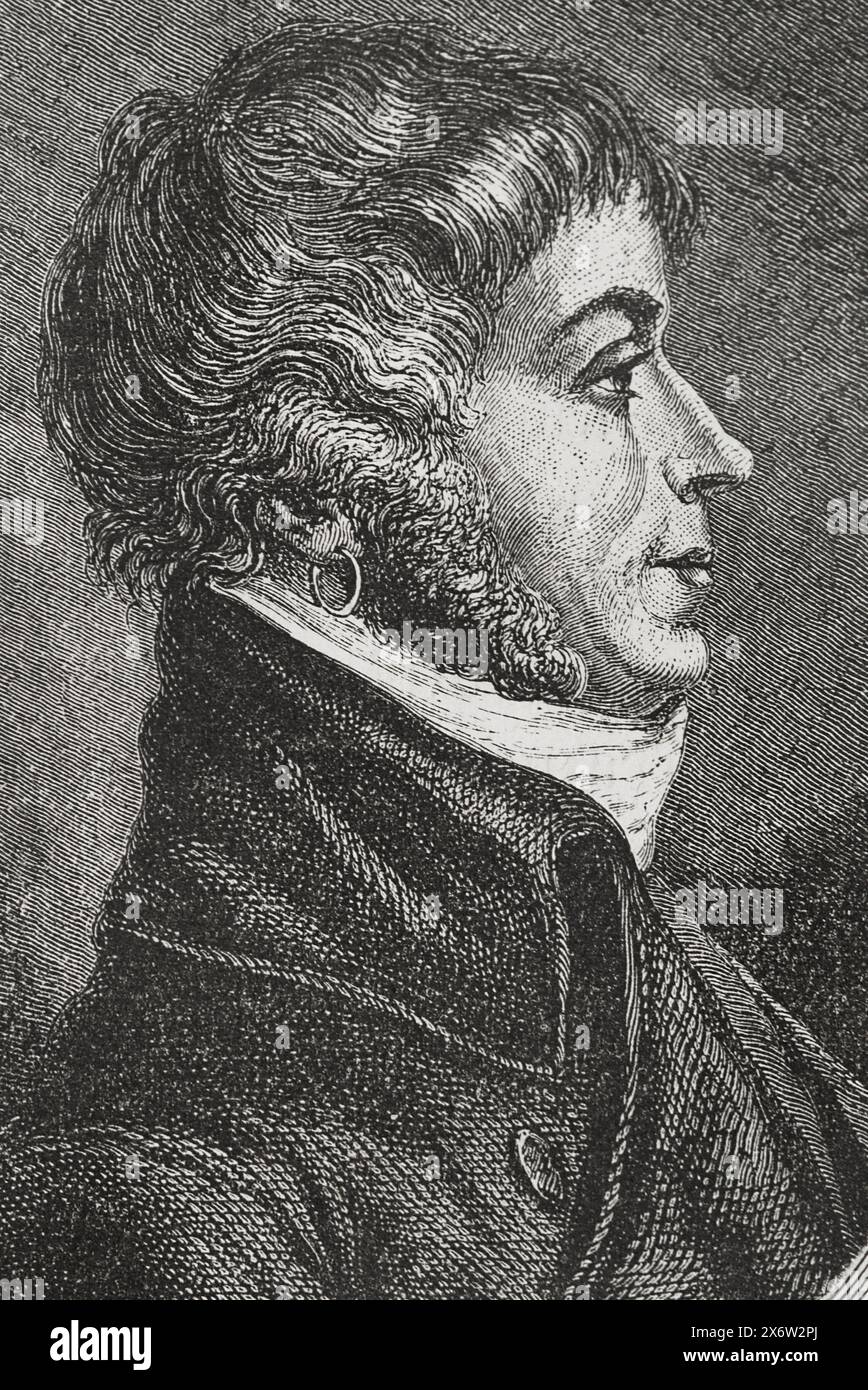 Jean Debry (Jean-Antoine-Joseph de Bry) (1760-1834). French politician ...