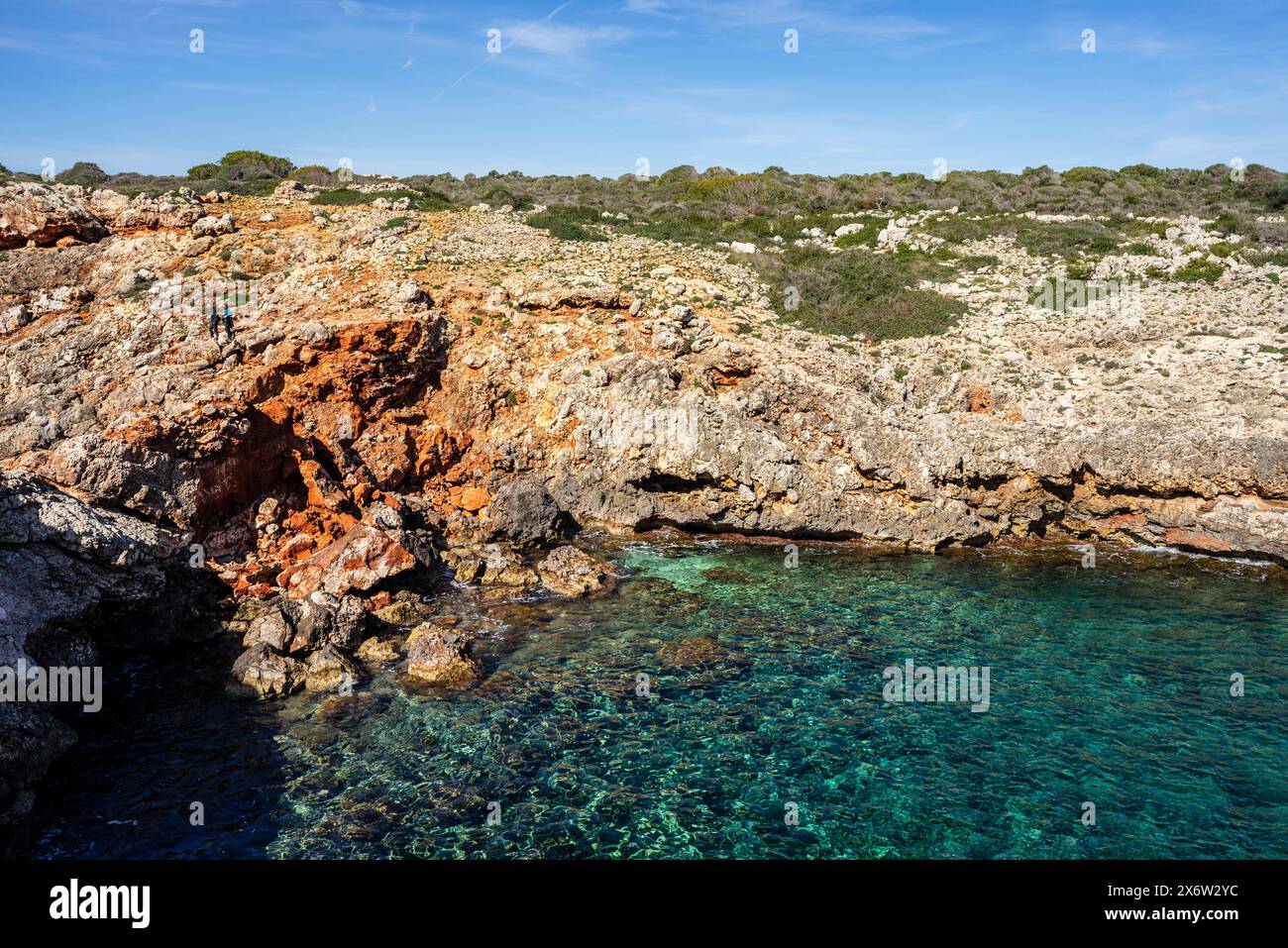 Bronze Age archaeological site, sa Ferradura, pre-Talaiotic period ...
