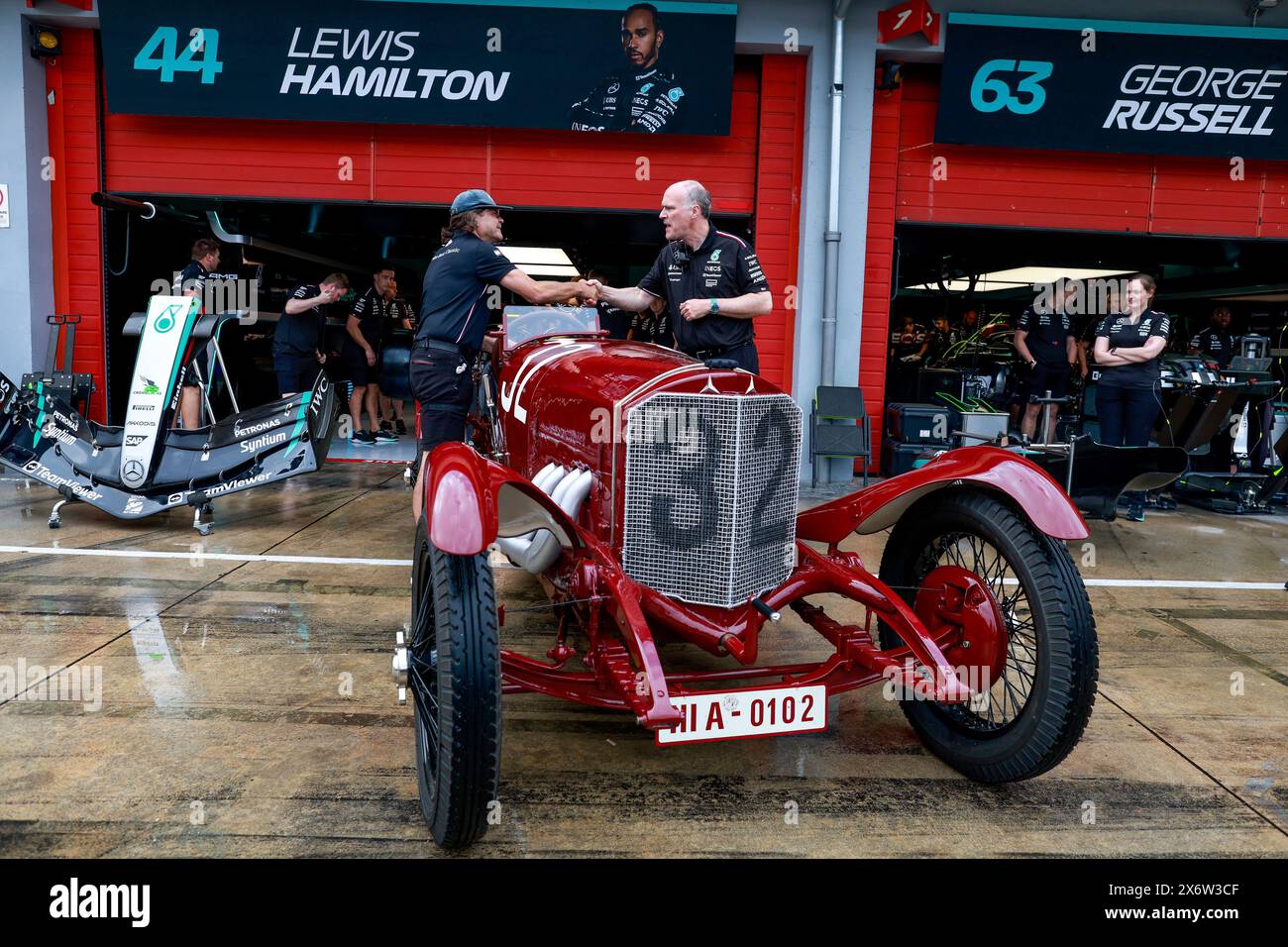 Imola, Italy. 16th May, 2024. Historic car, F1 Grand Prix of Emilia ...