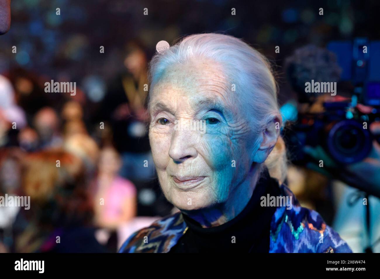 Jane Goodall bei der Verleihung der Stephen Hawking Medal for Science ...