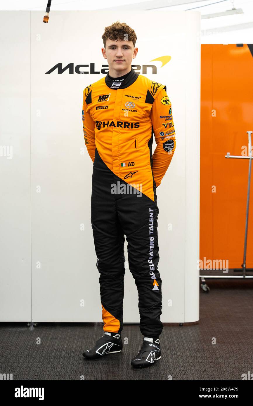 Imola, Italie. 20th May, 2024. DUNNE Alex (irl), MP Motorsport, Dallara ...