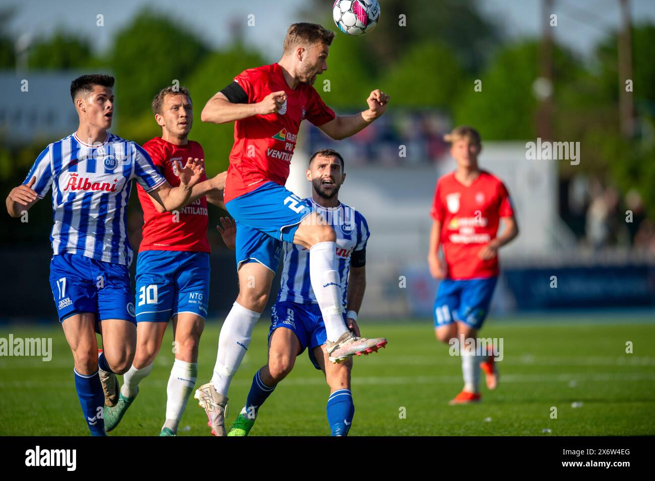 Copenhagen, Denmark. 16th May, 2024. Superliga match between Hvidovre ...
