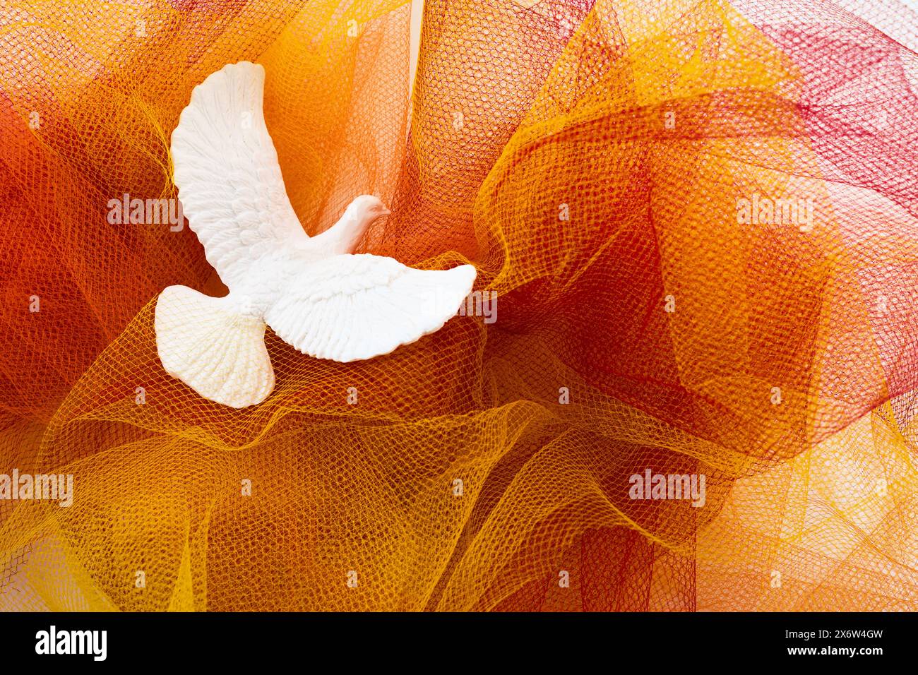 Pentecost Sunday. Pentecost background with flying dove Stock Photo - Alamy