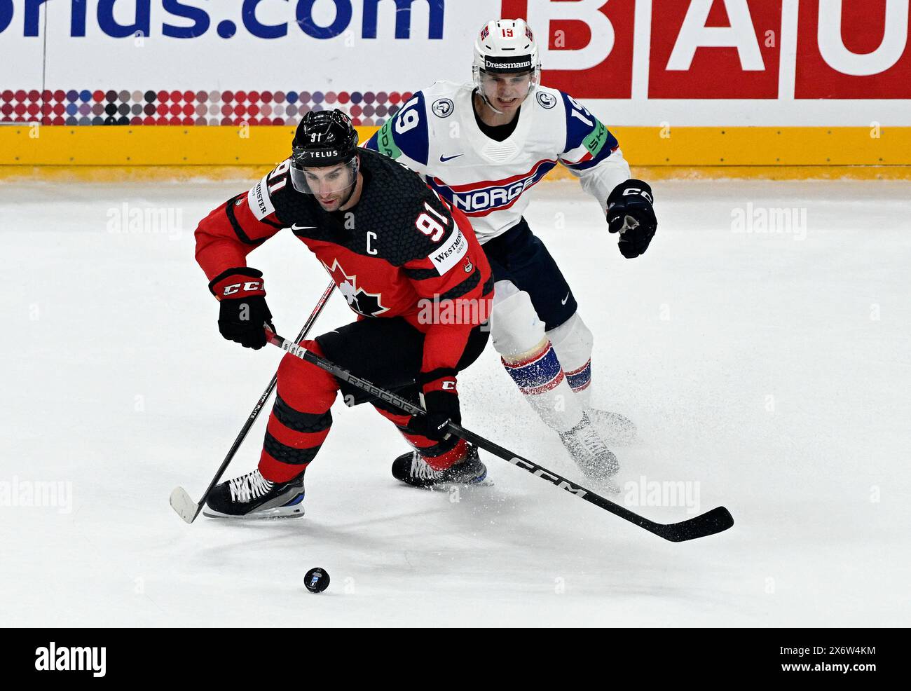Prague, Czech Republic. 16th May, 2024. Canada vs. Norway group A match ...