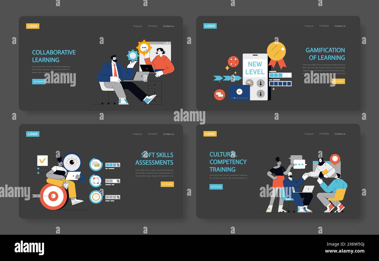 Soft Skills Training set. Enhance teamwork, learn gamification, assess ...