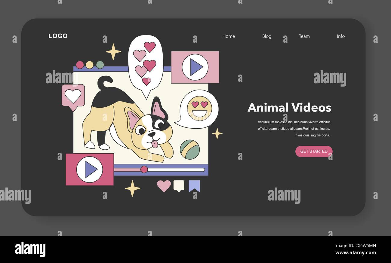 Animal Videos theme. Captivating pet antics and heartwarming animal ...