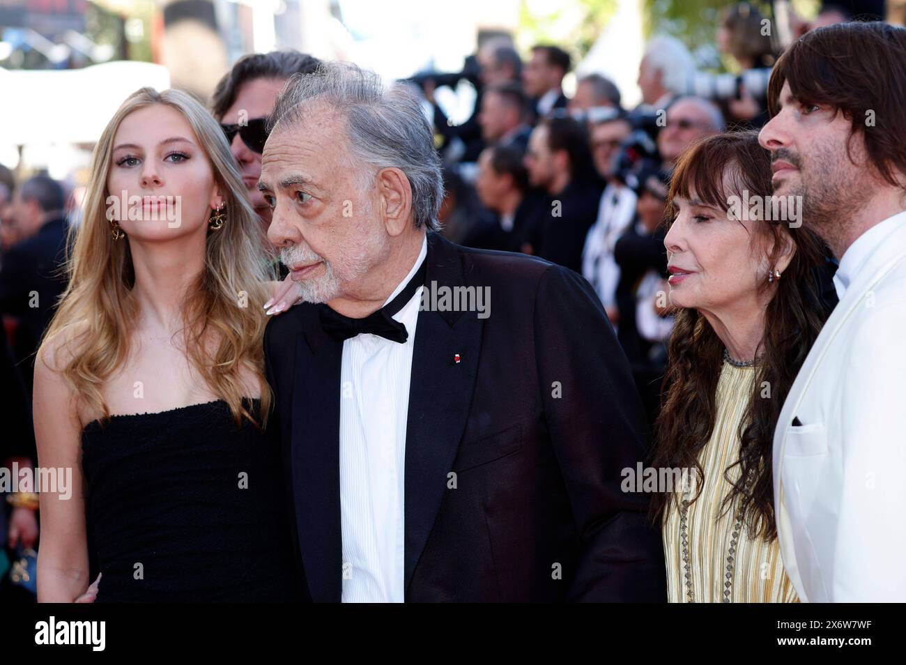 Romy Croquet Mars, Francis Ford Coppola, Talia Shire und Robert Coppola ...