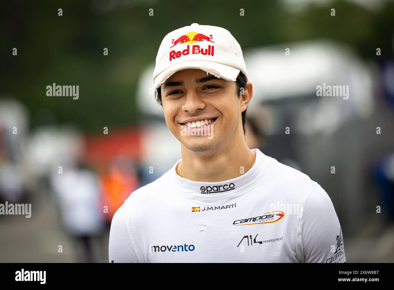 MARTI Pepe (spa), Campos Racing, Dallara F2 2024, portrait during the ...