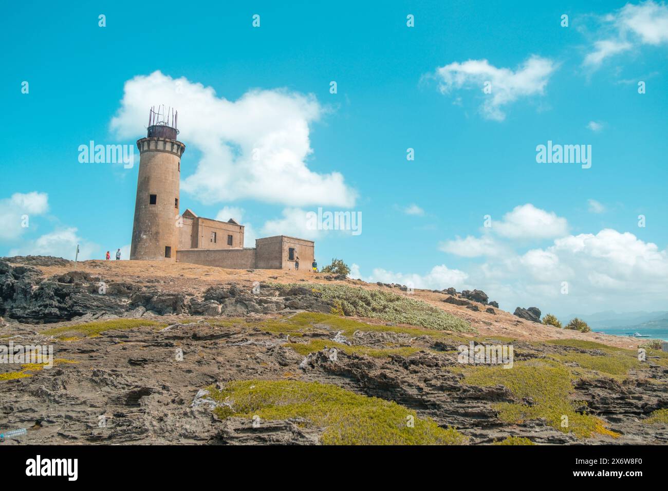 ile au phare or Lighthouse island in Mauritius Stock Photo - Alamy