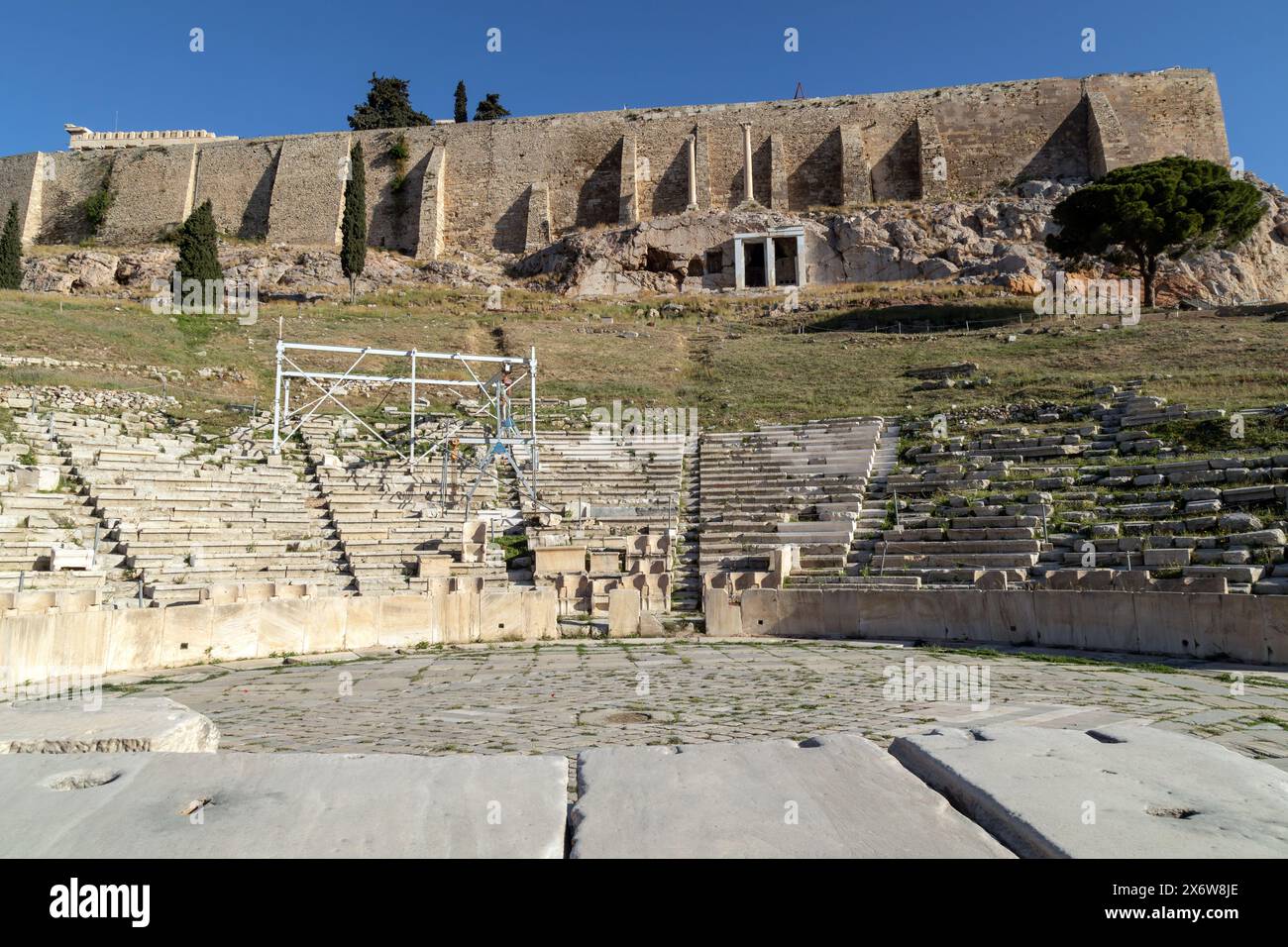 Theatre of Dionysus, Acropolis of Athens, Greece Stock Photo - Alamy