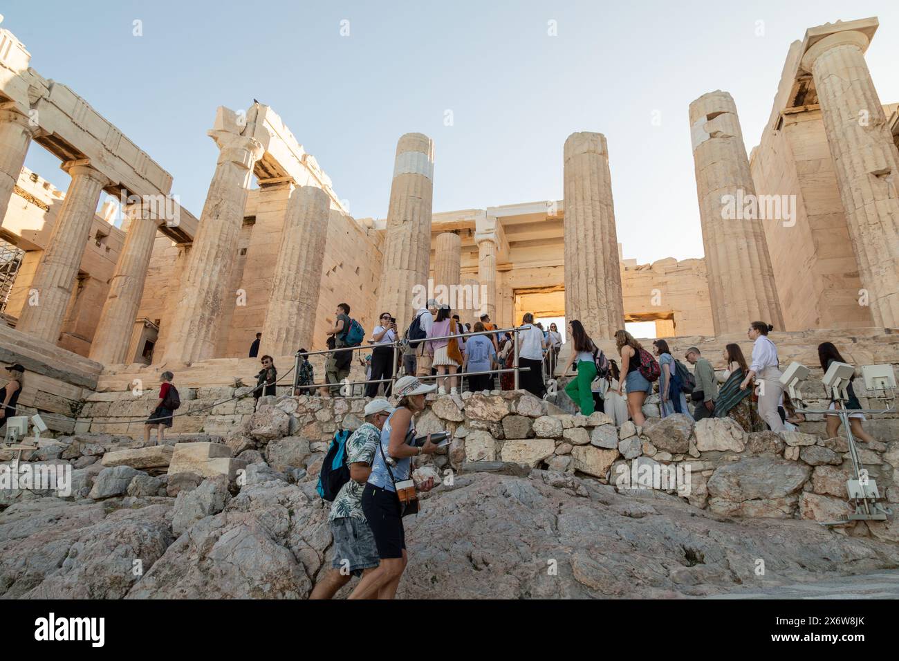 The Propylaea, The Acropolis of Athens, Athens (Athina), Central Athens ...