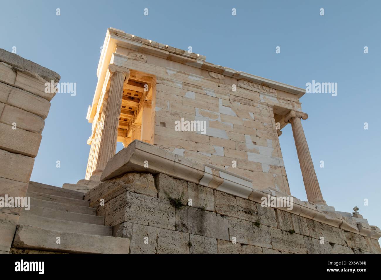 Temple of Athena Nike on the Athenian Acropolis Stock Photo - Alamy