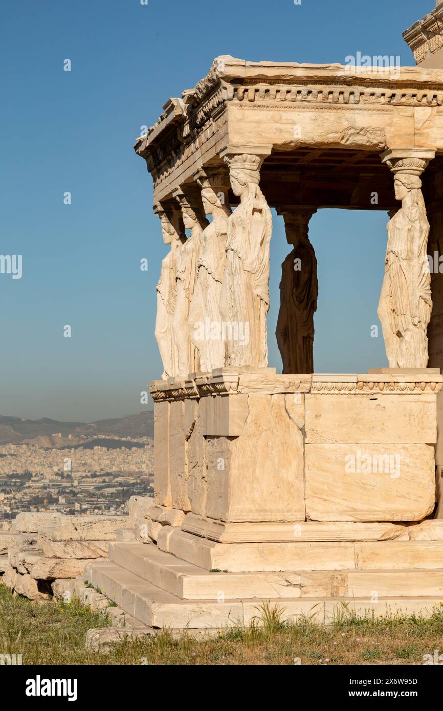 Famous porch caryatids maidens hi-res stock photography and images - Alamy