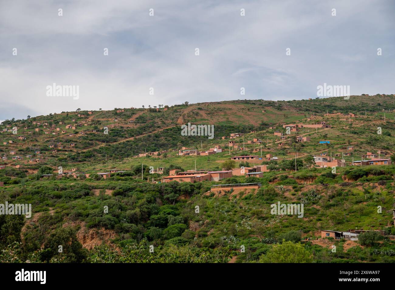 Crowded hillside neighbourhood hi-res stock photography and images - Alamy