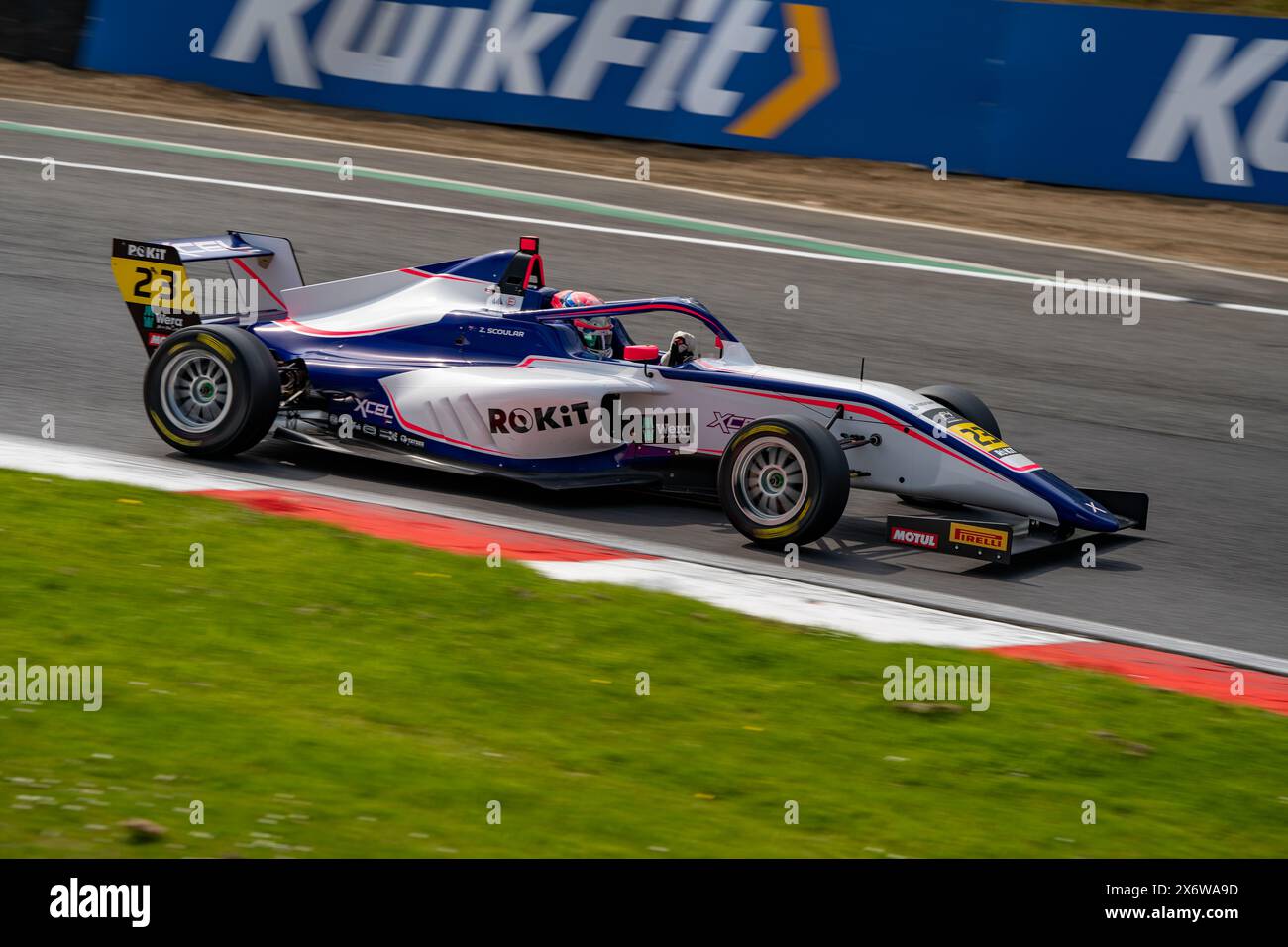Zack SCOULAR 23 Xcel Motorsport Qualifying Brands Hatch Indy at Brands ...