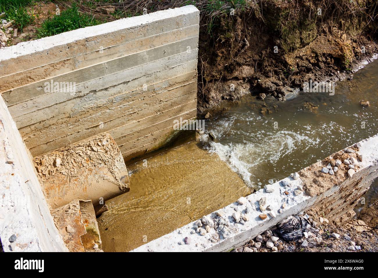 Concrete culvert under road hi-res stock photography and images - Alamy