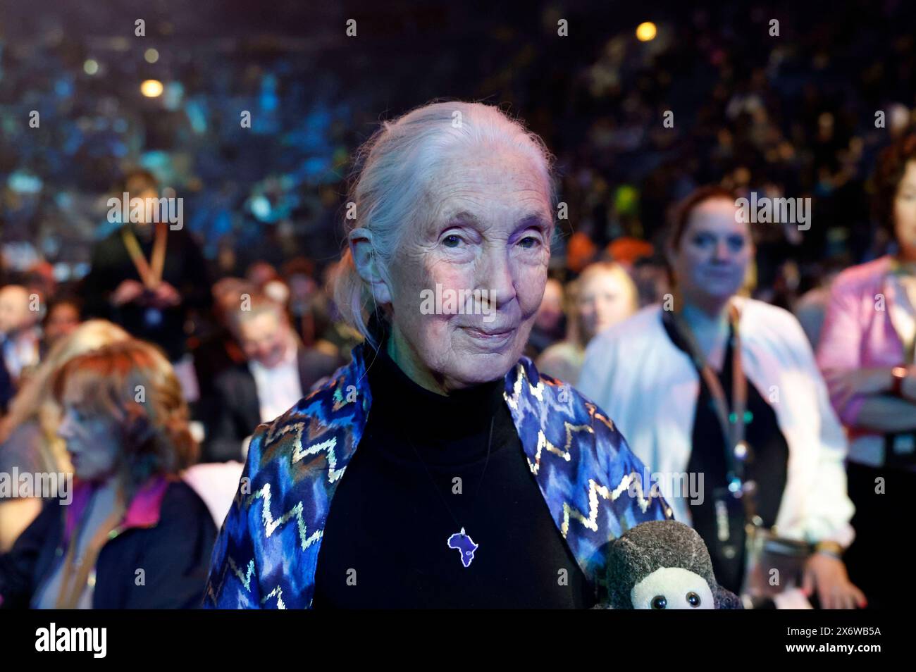 Jane Goodall bei der Verleihung der Stephen Hawking Medal for Science ...